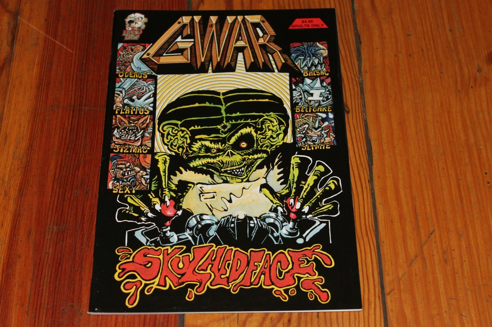 Gwar Skulheadface Brockie Bob Gorman Hunter Jackson Matt Maguire LAST ...