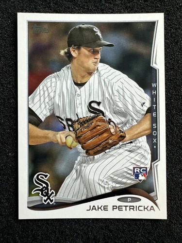 JAKE PETRICKA #612 2014 Topps Baseball RC Rookie Card Chicago White Sox ...
