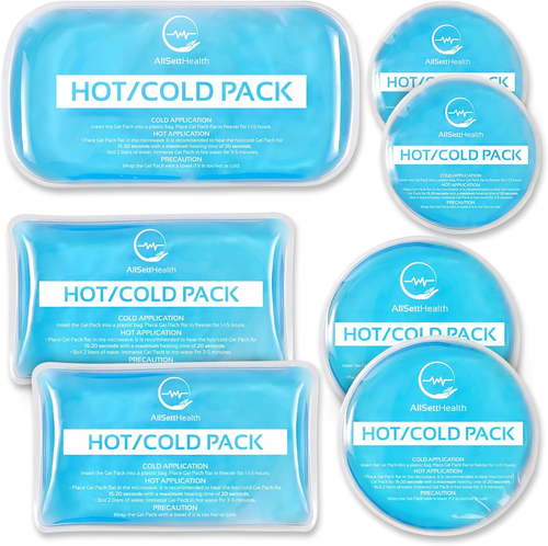Reusable Hot and Cold Gel Ice Packs for Injuries - Gel Cold Packs for ...
