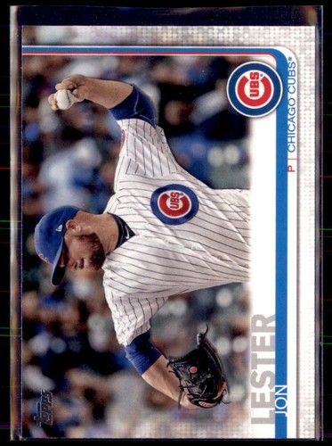 2019 Topps Jon Lester Chicago Cubs #40 5 Card Lot | eBay