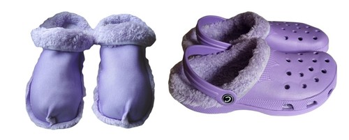 Replacement Crocs Fur Insoles Liners Furry Inserts For Mammoth Crocs ...