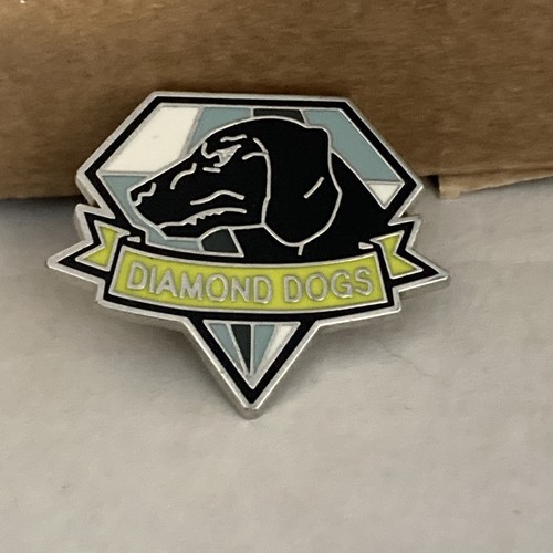Metal Gear Solid V: Phantom Pain | Diamond Dogs Logo Enamel Pin | Game ...