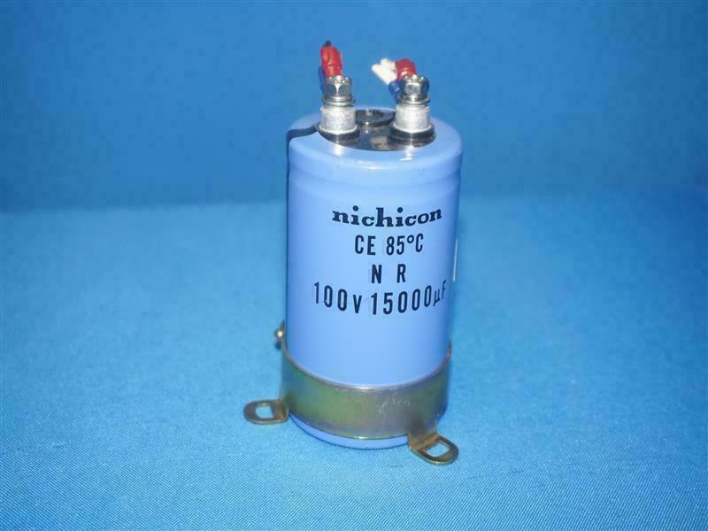 Lot 2pcs Nichicon NR 100v 15000uF Capacitor 30Days Warranty Fast ...