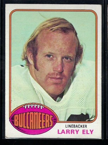 1976 Topps Football #243 - Larry Ely - Tampa Bay Buccaneers | eBay