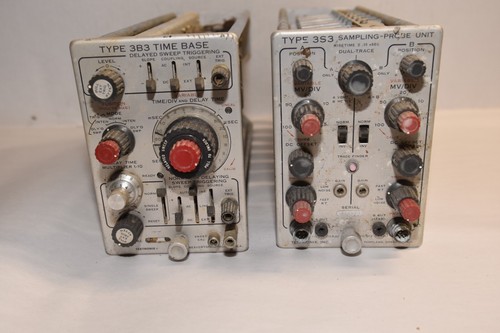 Tektronix Type 3S3 3B3 Time Base Sampling Probe Unit - OSCILLOSCOPE ...