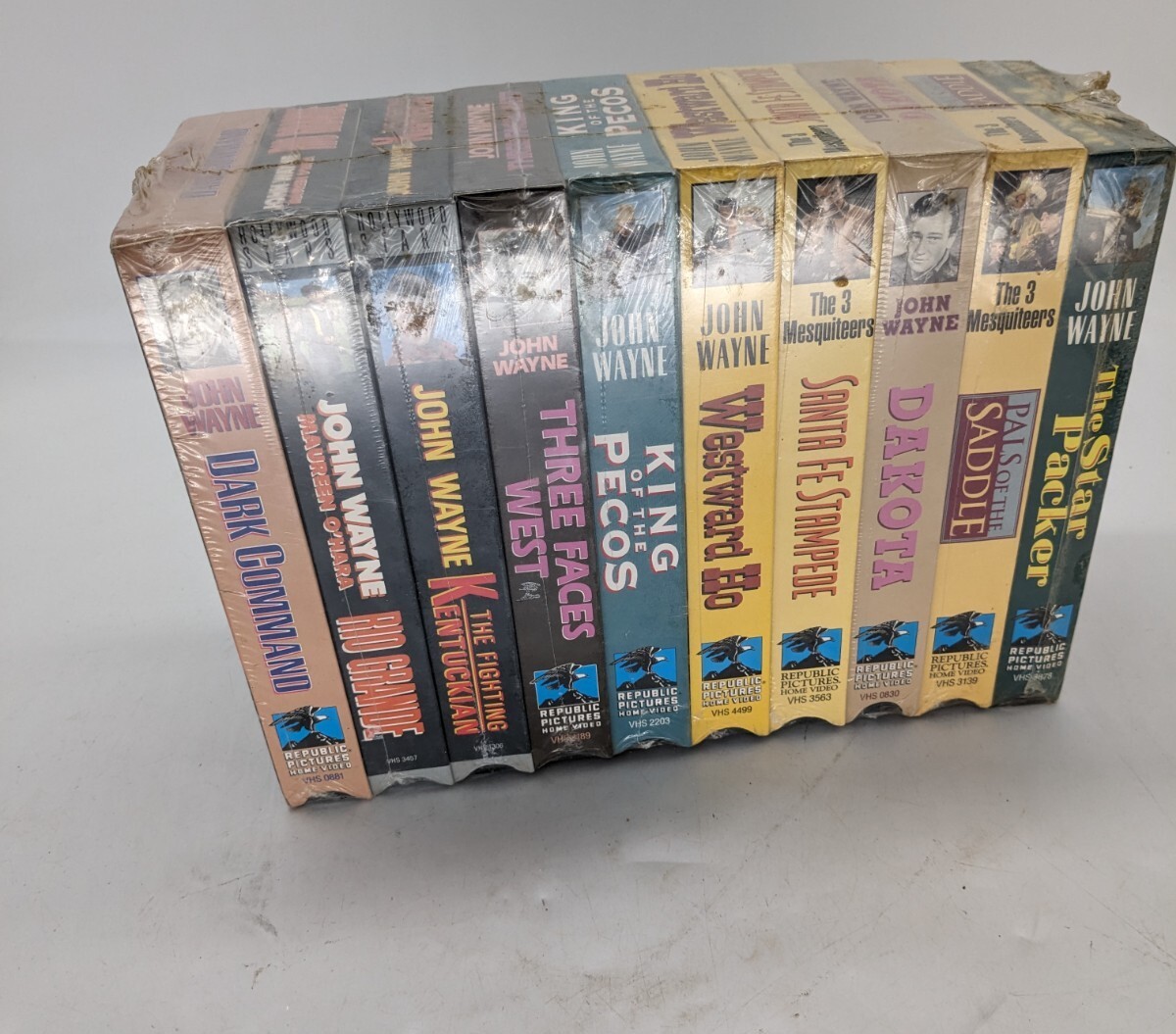Lot of 10 VHS Classic John Wayne, Western, Action Movies VHS Sealed | eBay