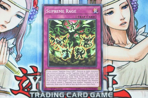 Yugioh Trap Card Supreme Rage COTD-EN070 1st Ed Common | eBay