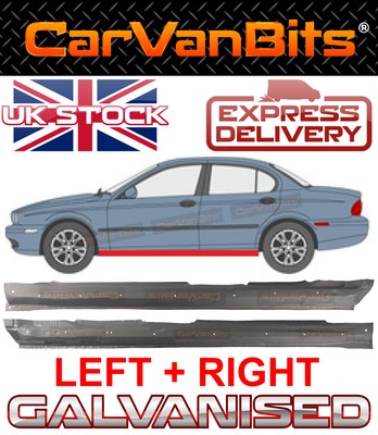 FOR JAGUAR X-TYPE 01-09 FULL SILL REPAIR BODY RUST PANEL PAIR | eBay