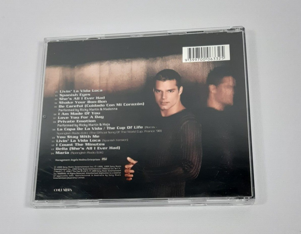 Ricky Martin Music 2 Disc CD Album VGC | eBay Australia