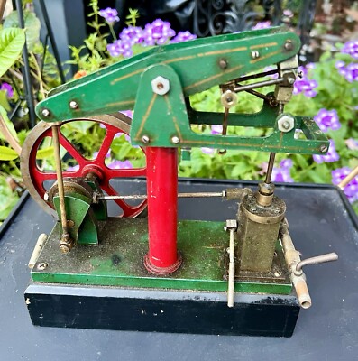 Vintage WALKING BEAM STEAM ENGINE Model Replica Steam Engine Stuart ...