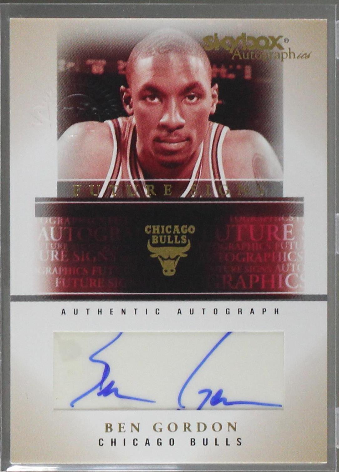 2004-05 Skybox Autographics - Future Signs Autographs Ben Gordon #FSA ...