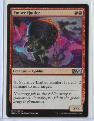 MTG Ember Hauler Core Set 2020 (M20) Uncommon Magic Card #137/280 Unplayed | eBay