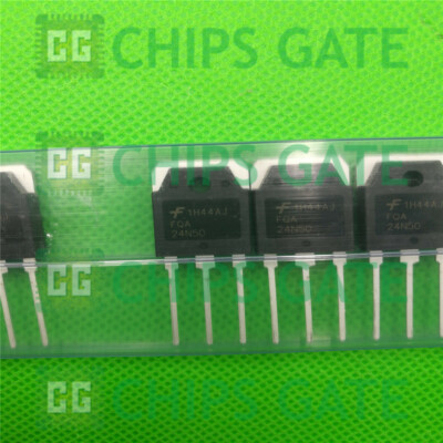 5PCS FQA24N50 24N50 MOSFET QFET 500V 24A 0.2 OHM FSC TO-3P | eBay