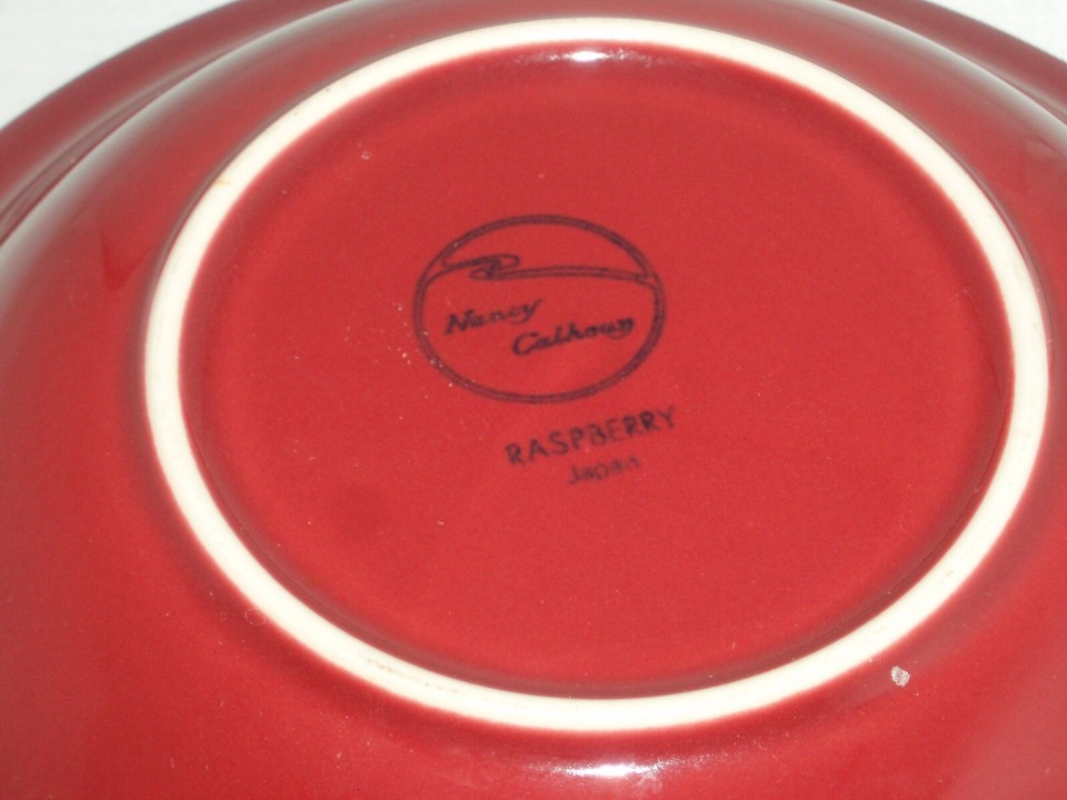 NANCY CALHOUN Discontinued SOLID COLOR RASPBERRY Fruit/Dessert (Sauce ...