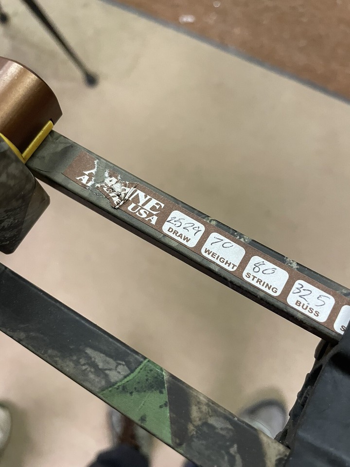 Compound Bow Rt Hand Alpine Ravage 27/70 Sights Rest Stabilizer | eBay