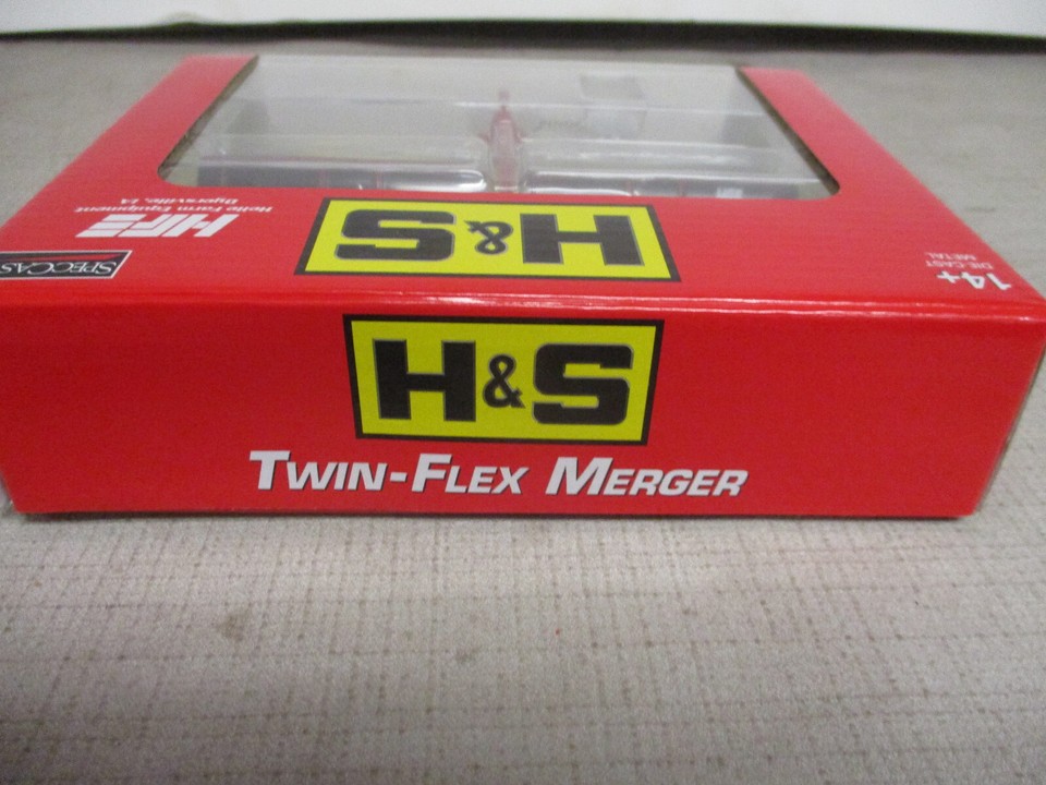 New 2023 SpecCast H&S Twin-Flex Hay Merger Toy "Helle Farm" 1/64 Scale ...
