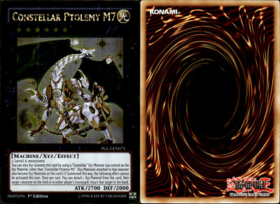 Yugioh Constellar Ptolemy M7 PGL3-EN071 Gold Rare 1st Ed NM | eBay