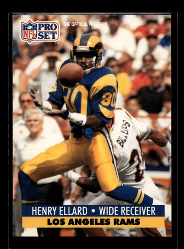 1991 Pro Set #199 Henry Ellard (EX)(FTB) | eBay