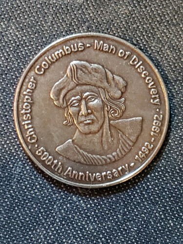 500th Year Anniversary Christopher Columbas - Man of Discovery- 1492 ...