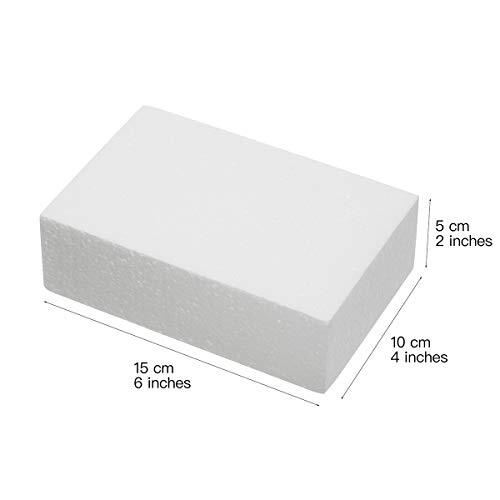 8 Pack 6x4x2 Inch Foam Blocks for Arts Crafts Sculpting Modeling | eBay