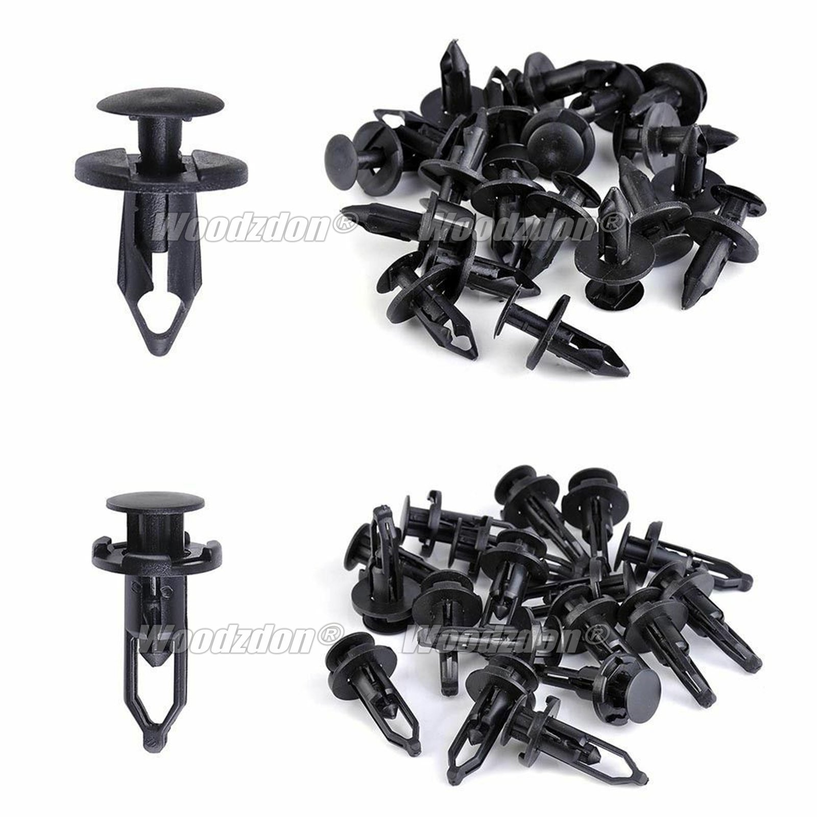 240pcs Car Body Retainer Push Type Pin Rivet Trim Clip Panel Moulding ...