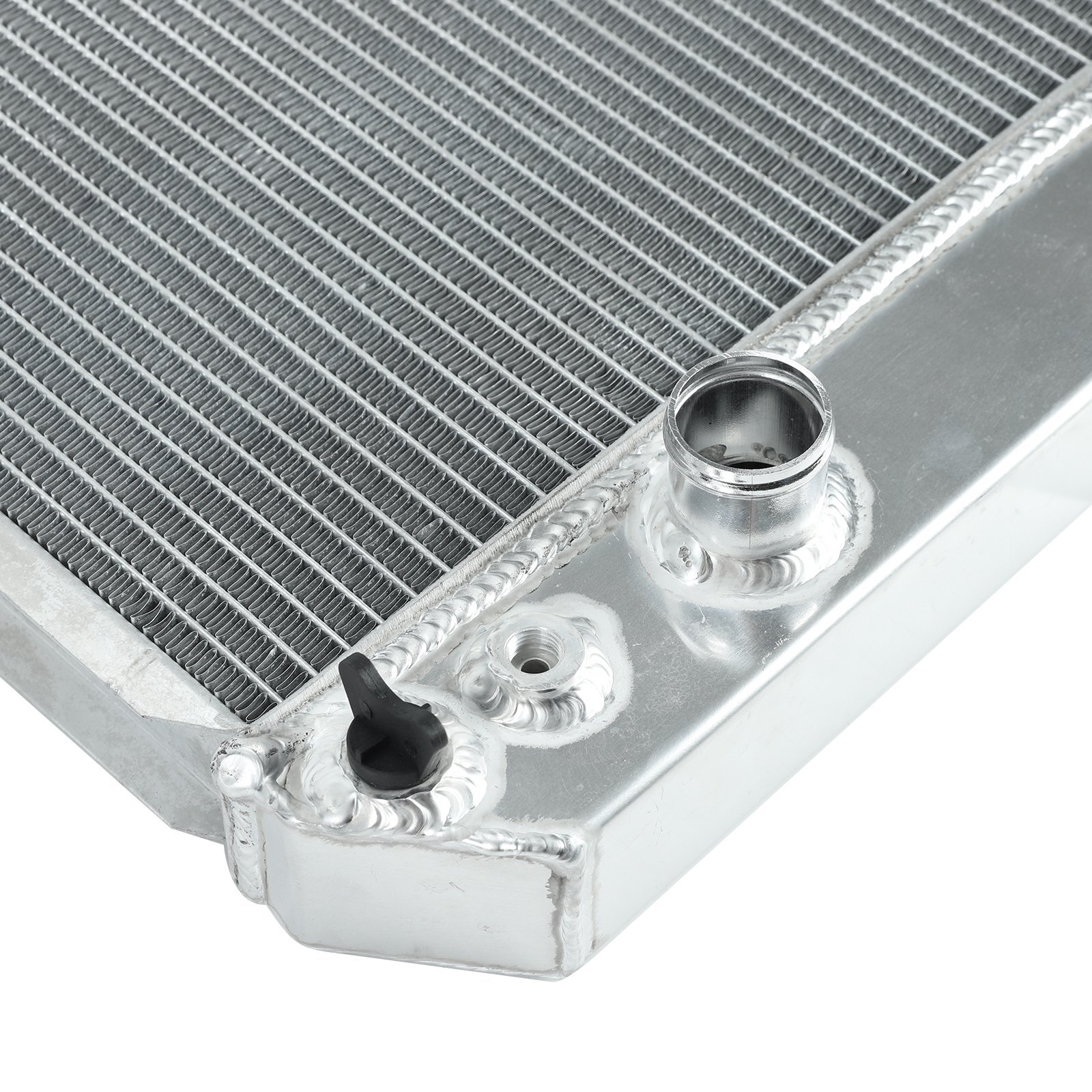 For 82-02 Chevy S10 Blazer V8 Aluminum 3-Row Cooling Radiator w/2PCS 12 ...