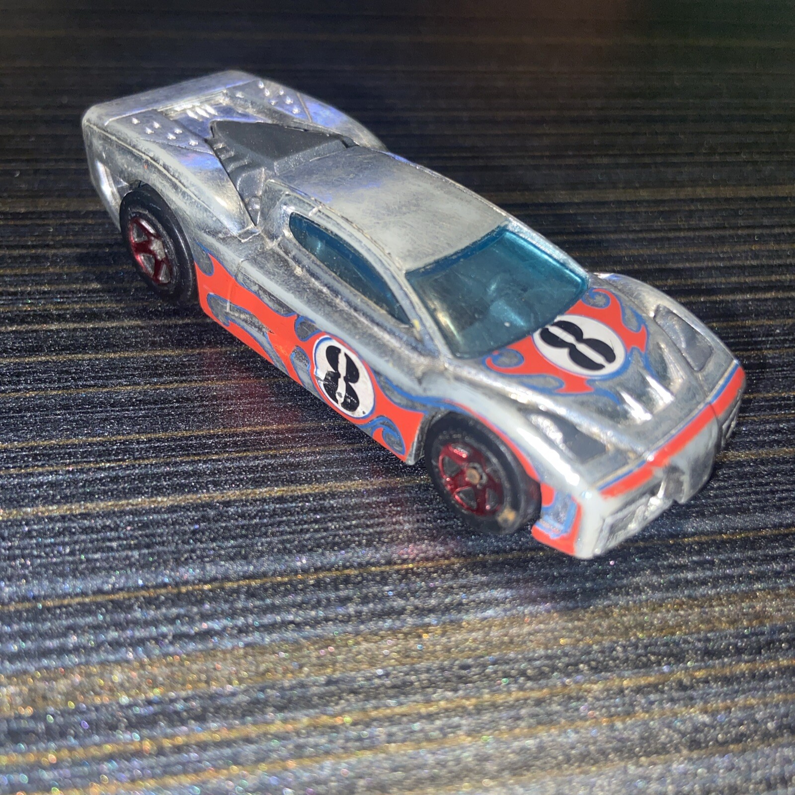 Hot Wheels Acceleracers Reverb Diecast Toy Car, #8 - Silver/Red | eBay