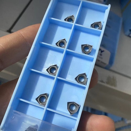 10PCS WNMU 040304 EN GBJ202 90° Stainless steel Milling insert For ...