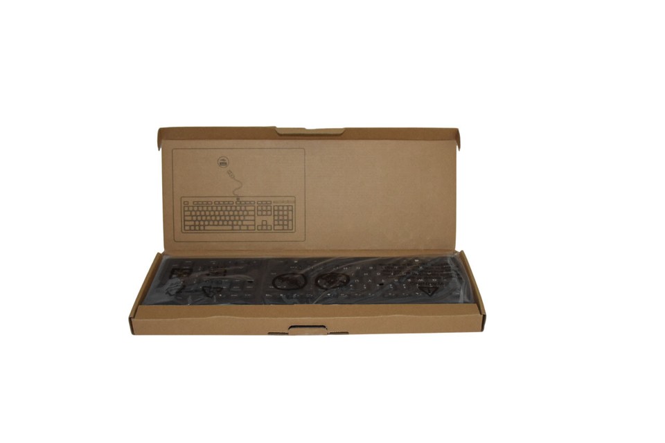 HP 125 USB Wired Keyboard Black Full Size Plug & Play 266C9AA#ABA ...