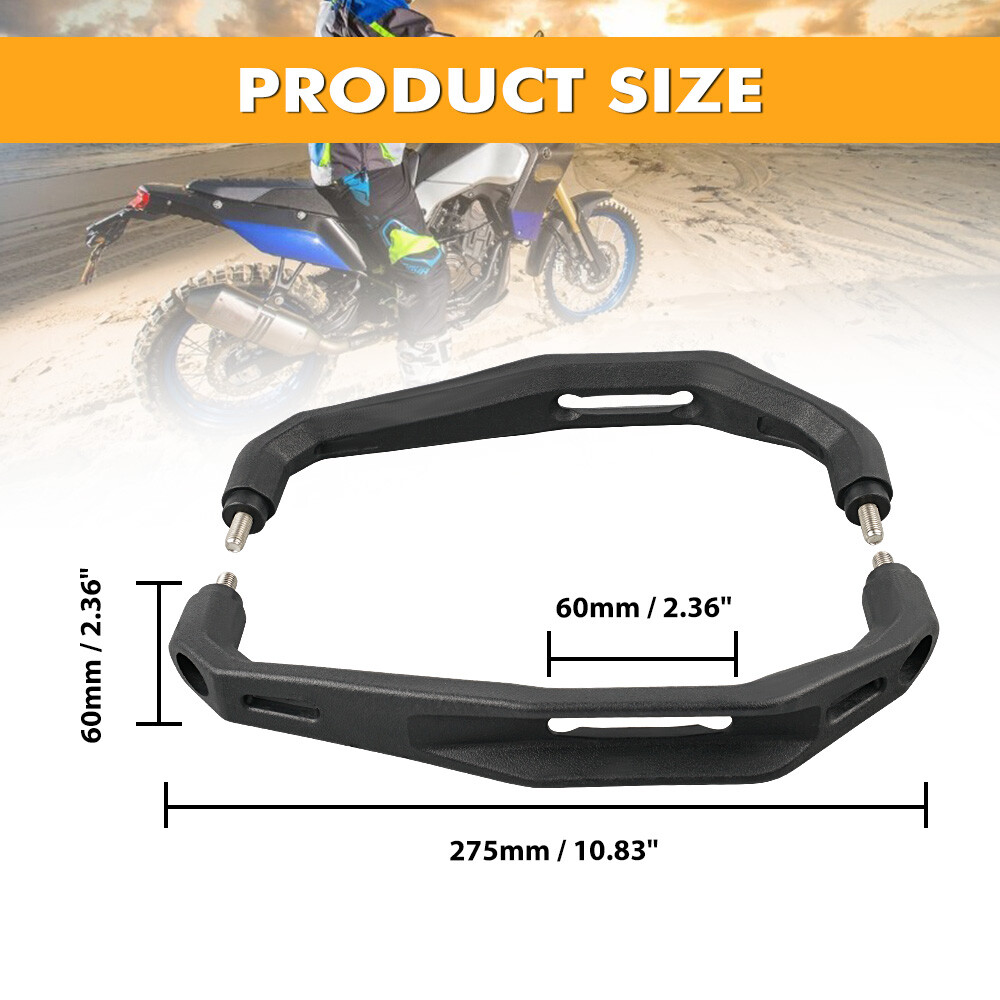 Nylon Fiber Passenger Rear Grab Handle Seat For Yamaha Tenere 700 /XTZ ...