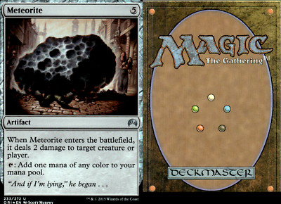Magic the Gathering -MTG-Meteorite Foil | eBay
