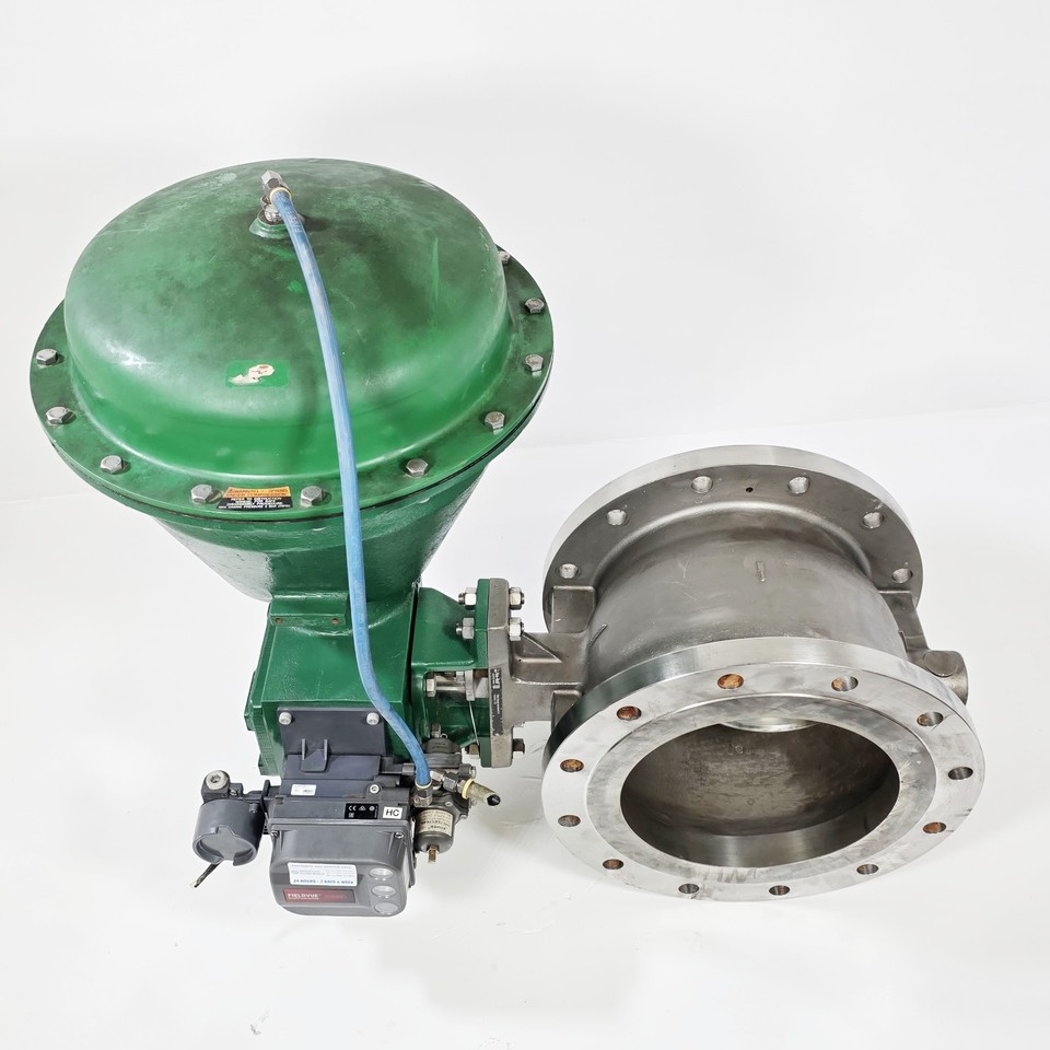 Fisher 12" V150 SER B Valve CL-150 CG8M With 2052 Size 3 Pneumatic ...