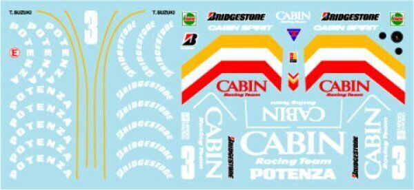 Museum collection 1/24 Reynard 89D cabin decal for Hasegawa from Japan ...