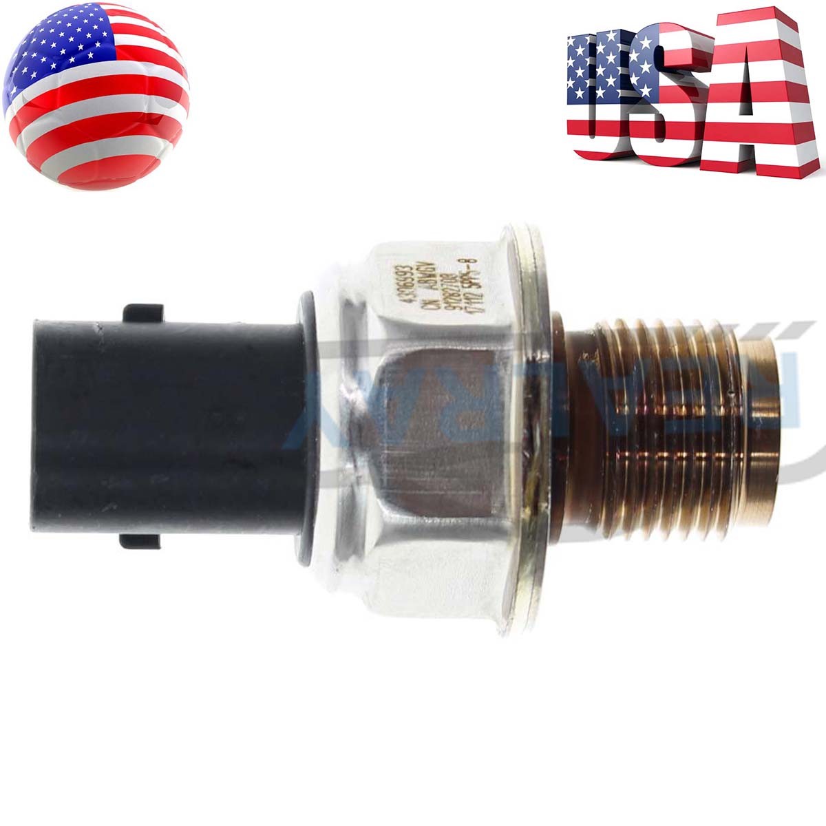 New Fuel Rail Pressure Sensor For Dodge Ram 6.7L 68210175AA 4306993 | eBay