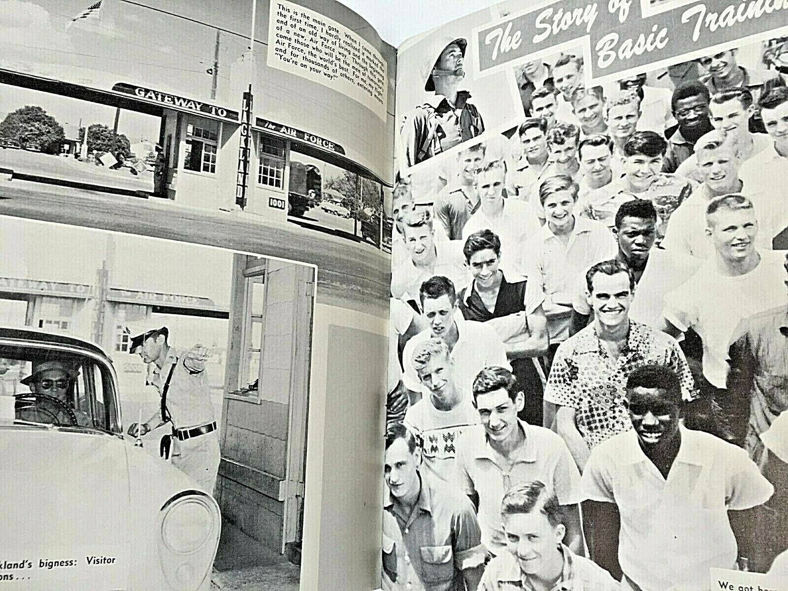 MY LIFE AT LACKLAND Paperback 1955 Air Force Base + Squadron 3726 ...