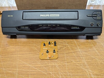 FRONT PANEL AND FRONT PANEL CONTROL BOARD FOR PHILLIPS VRZ220AT21 VCR ...