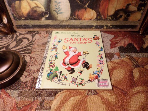 Santas Toy Shop (Little Golden Book) - Al Dempster Hardcover ...
