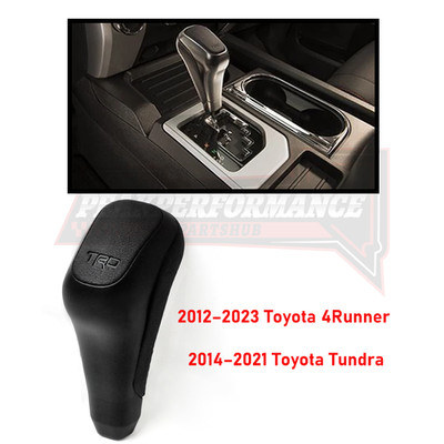 For 4RUNNER TUNDRA TRD PRO SHIFT KNOB PTR57-34142 ALL Black Automatic ...
