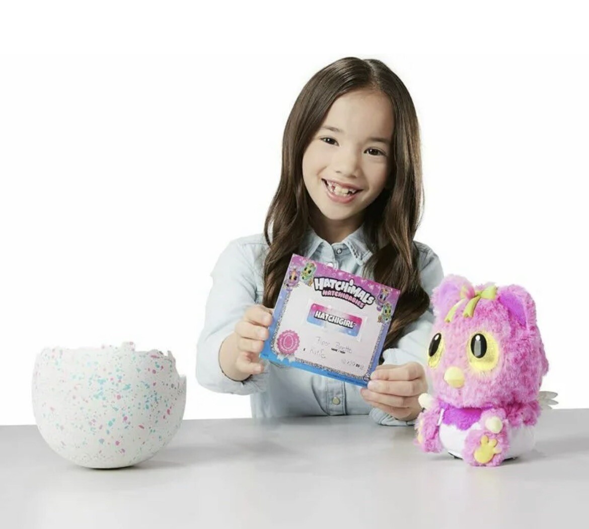 Hatchimals HatchiBabies Cheetree Hatching Egg with Interactive Pet Baby ...