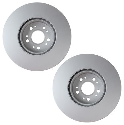 Pair Set of 2 Front Hella Pagid Vent Brake Disc Rotor 320 for Mercedes ...