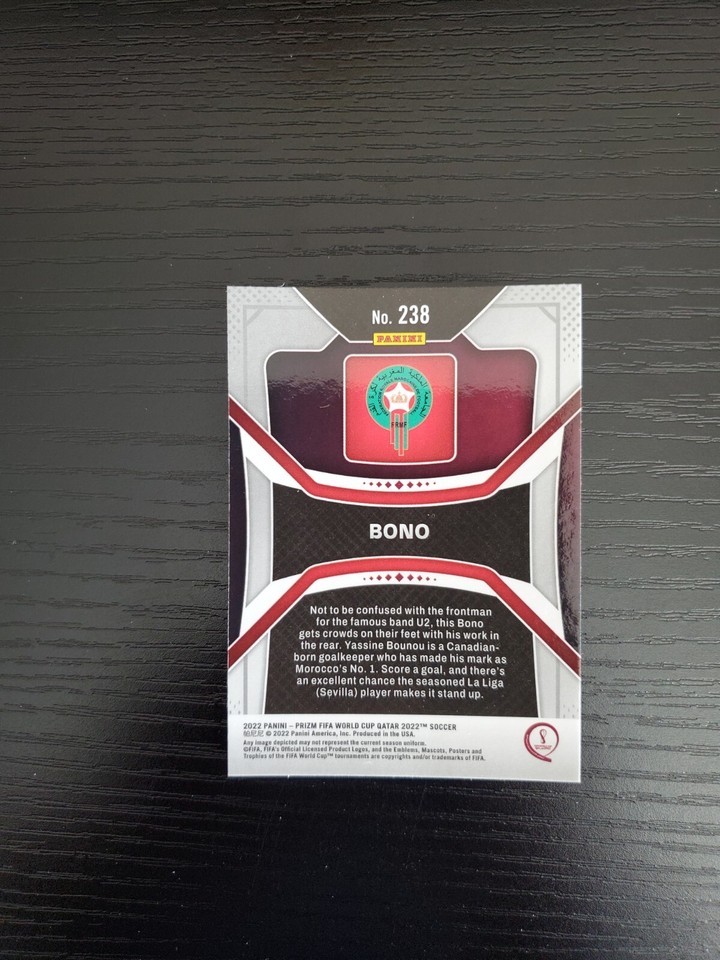 Bono - 2022 Panini Prizm FIFA World Cup Rookie Card RC #238 | eBay
