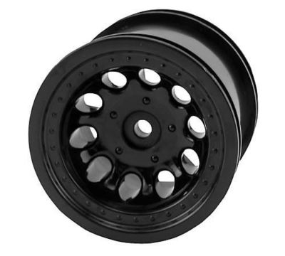 RPM R/C Products - 2.2" Revolver Wheels, Black, fits Rear Rustler ...