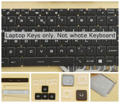 US Keyboard Key Keycaps Clips Hinge For MSI GS72 GS73VR GT62VR GT72 ...
