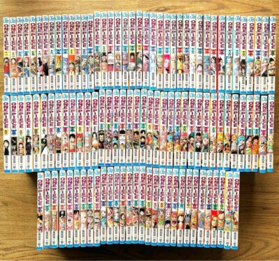 Used: ONE PIECE Vol.1-109 Latest Full Set Manga Comics in Japanese | eBay