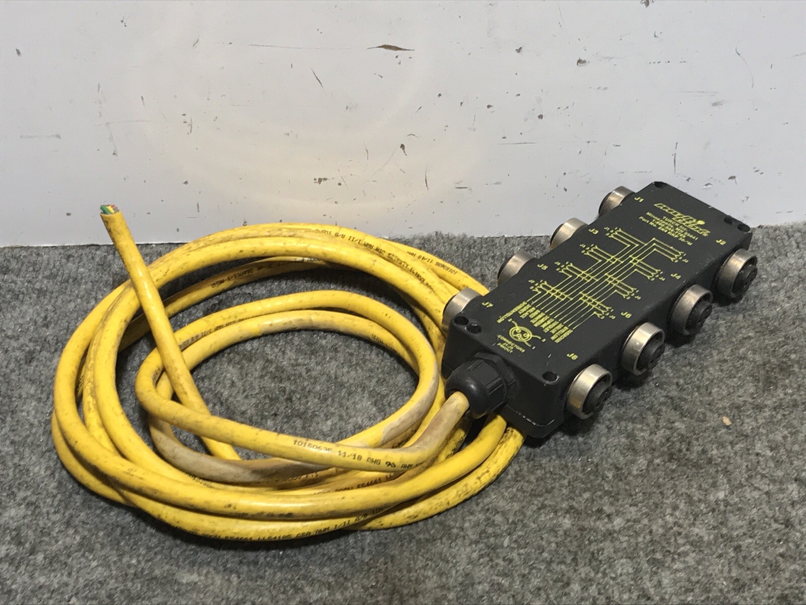 USED ROUGH TURCK MULTIBOX JUNCTION BOX 8 PORT MODEL 2X4 RKF 30-M | eBay
