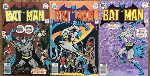Batman #281 282 283 (1976-77) Complete 3-part lot by David V Reed ...