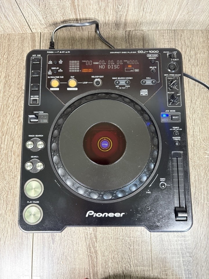 Pioneer CDJ-1000MK2 DJ CD Turntable W/power Cable! | eBay