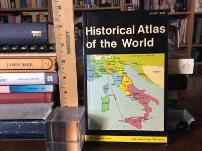Vintage Historical Atlas of the World: 108 Maps (1981, Paperback) | eBay