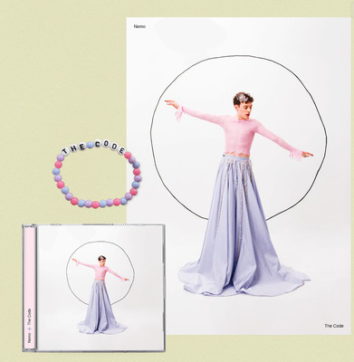 NEMO - THE CODE- EUROVISION 2024 - MAXI CD 3 TRACKS + POSTER + BEADED ...