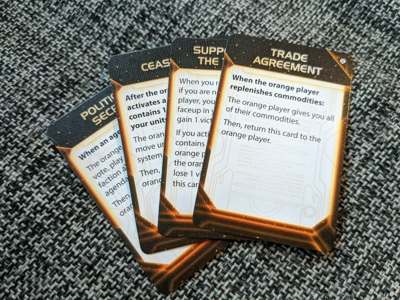 Twilight Imperium 4th Edition TI4 Promissory Note Cards w/ Prophecy of ...